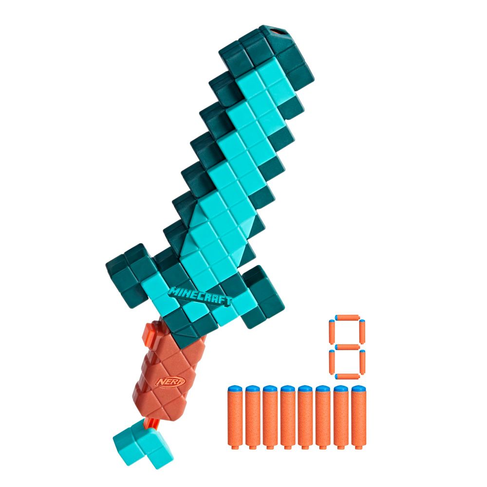 Nerf Minecraft Sword Dart Blaster, imprimación de