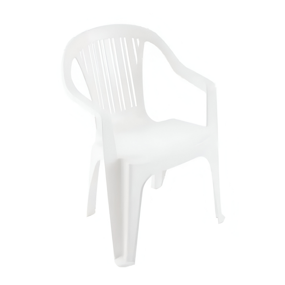 Silla Jardín Plástico Garden Life Titán F8200 Blanco