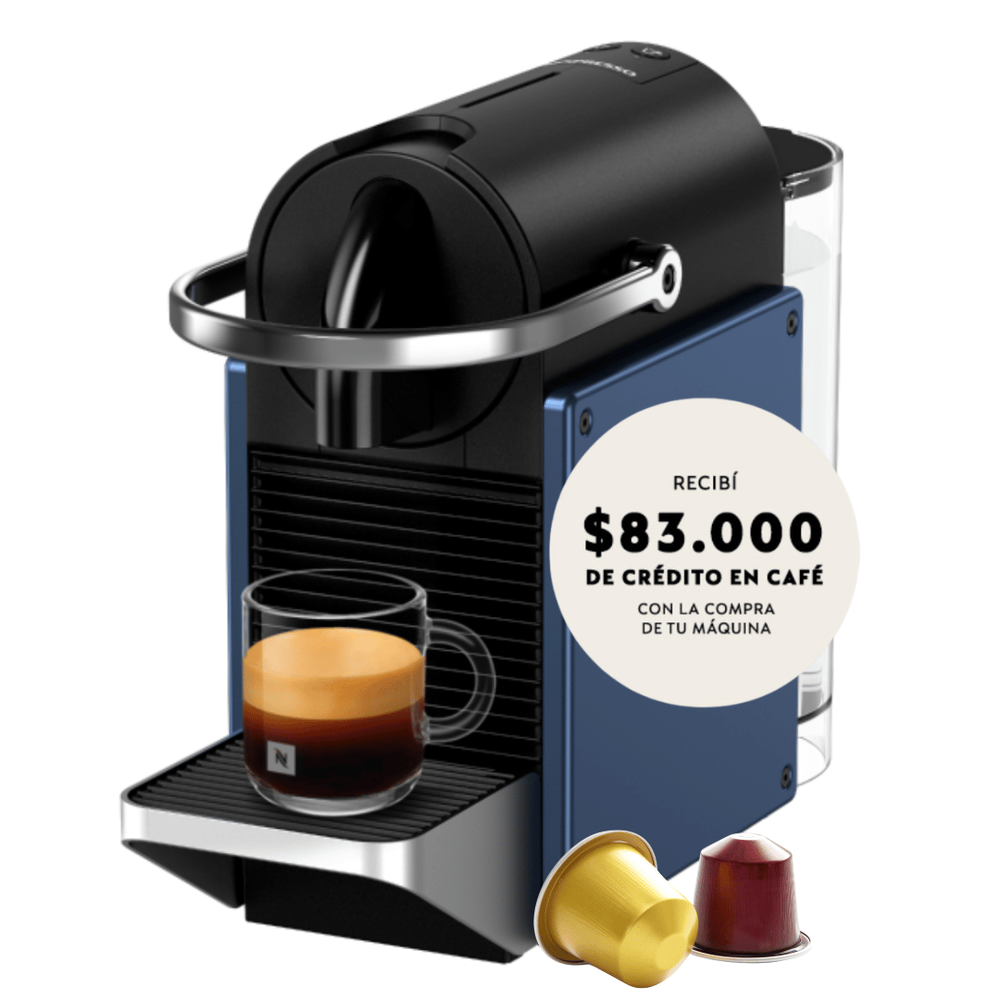 Cafetera Nespresso Pixie Dark Blue D62-AR-BL-NE-IMPO