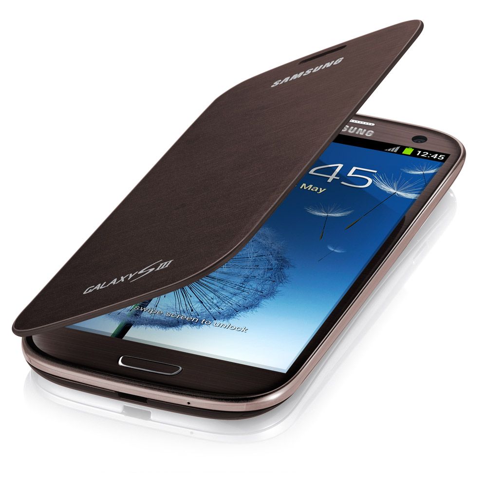 FUNDA SAMSUNG GS3 MARRON EFC1G6FAECSTD