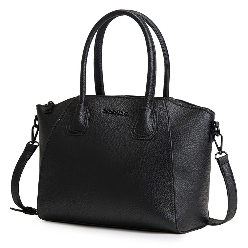 Cartera Oreiro Love Clásica Moda Urbana Cuero PU