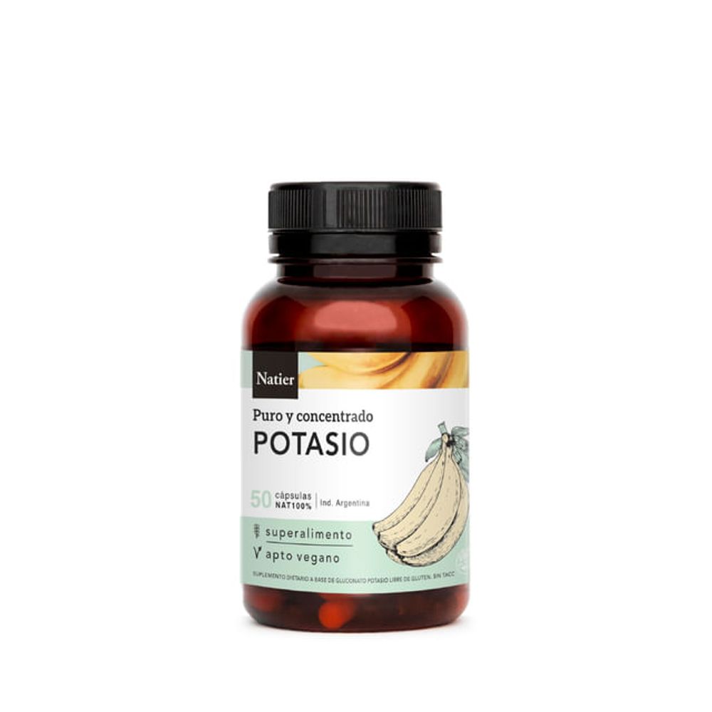 Suplemento Natier A Base de Potasio x 50 Cápsulas