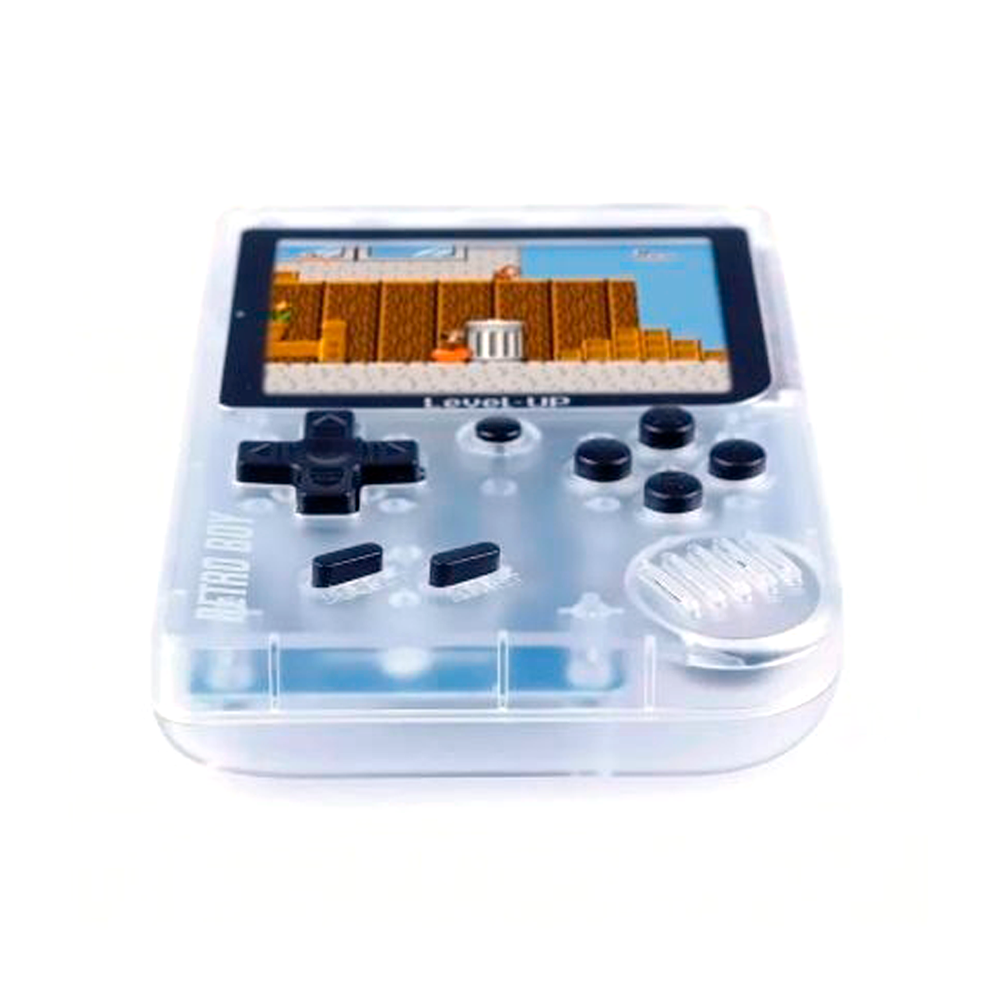 Consola Level Up Retroboy Transparente