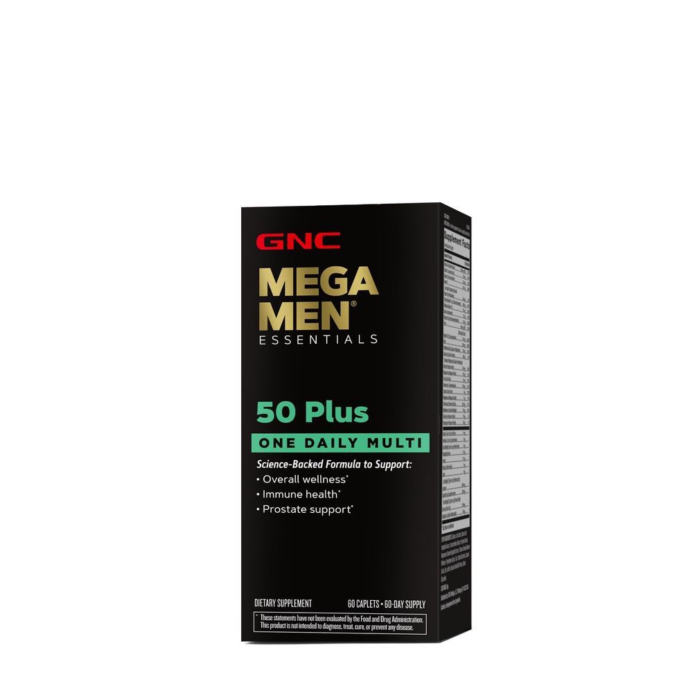 Suplemento multivitamínico GNC Mega Men 50 Plus 1 día