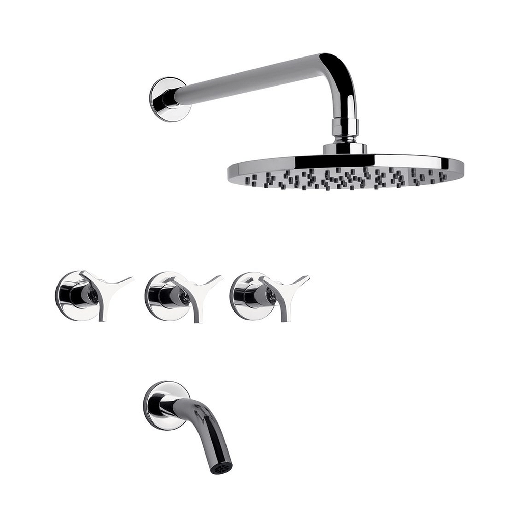 Griferia ducha FV 0103/C3 TRIADES con transferencia