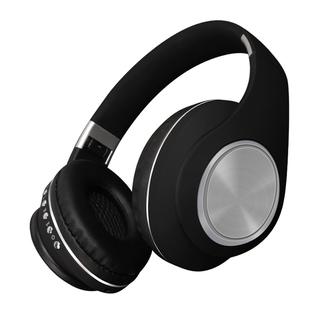 Auriculares Bluetooth Vincha Luces LED con Microfono 930BT Negro