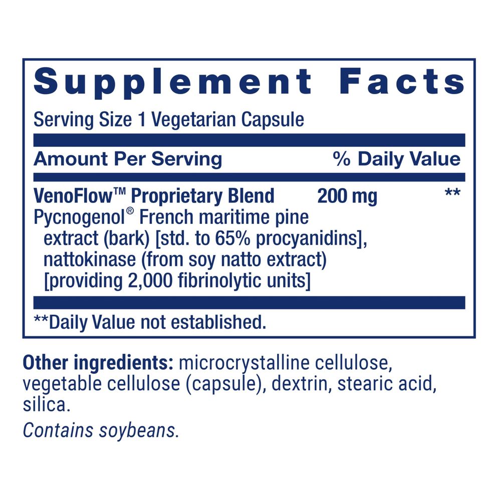 Life Extension VenoFlow - Suplemento de extracto