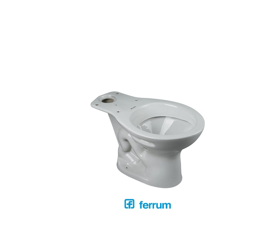 Inodoro Largo Original Ferrum Andina Ialq Loza Baño