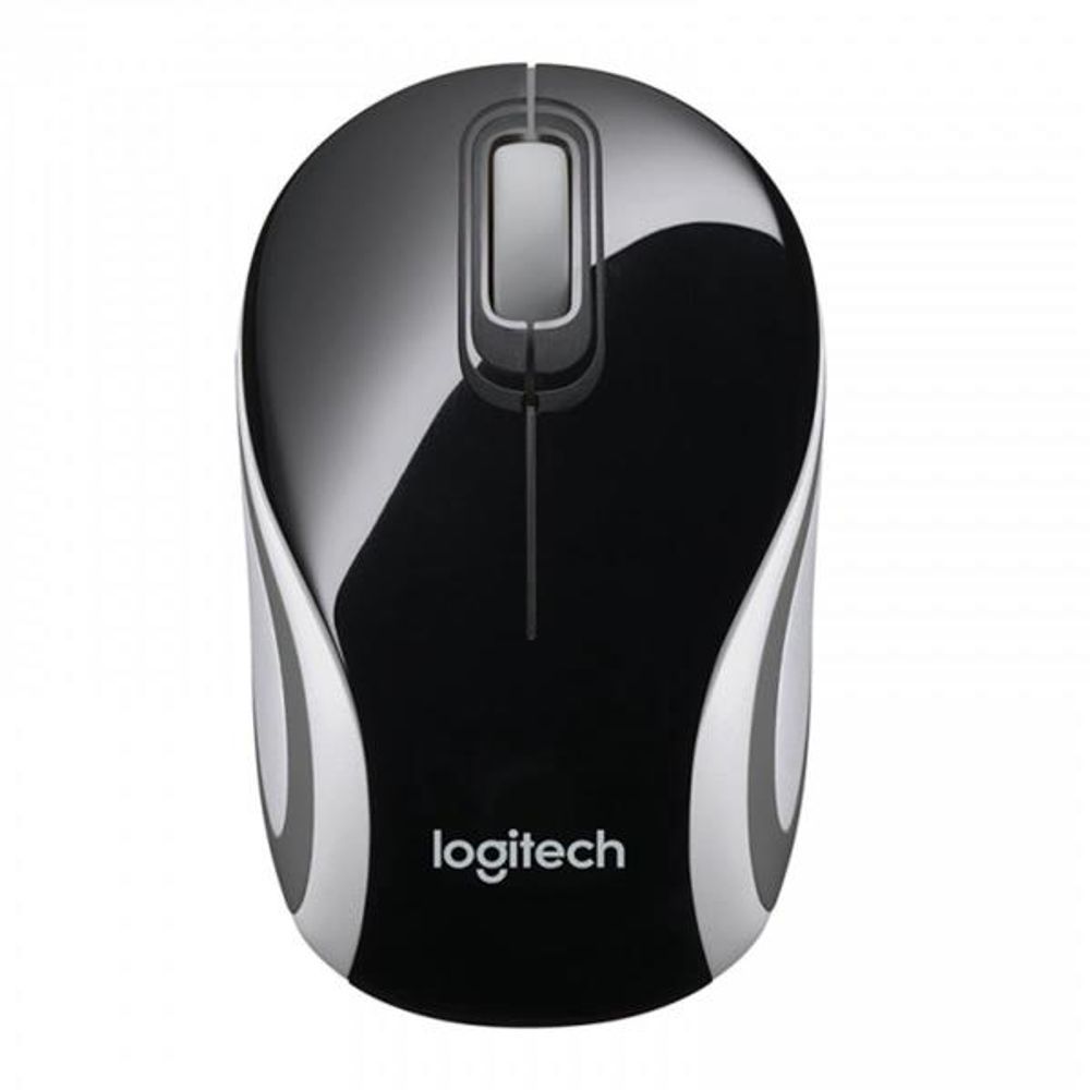 Mouse Logitech Wireless Mini M187 Usb Refresh Black