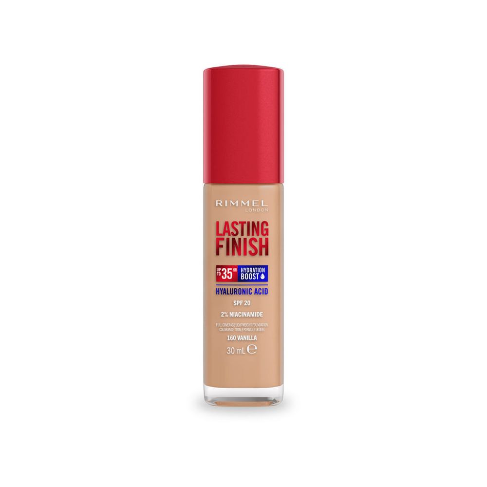 Base de Maquillaje Rimmel Lasting Finish 35HS Foundation 160 Vainilla