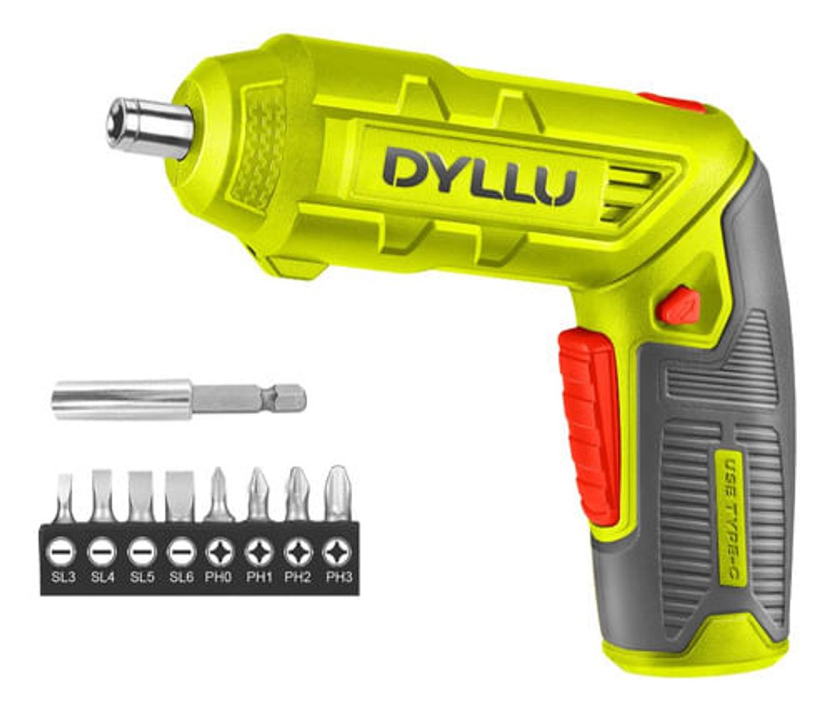 Taladro Inalambrico 4v 1/4 240rpm Usb-c Dyllu By Total Dtcv4415