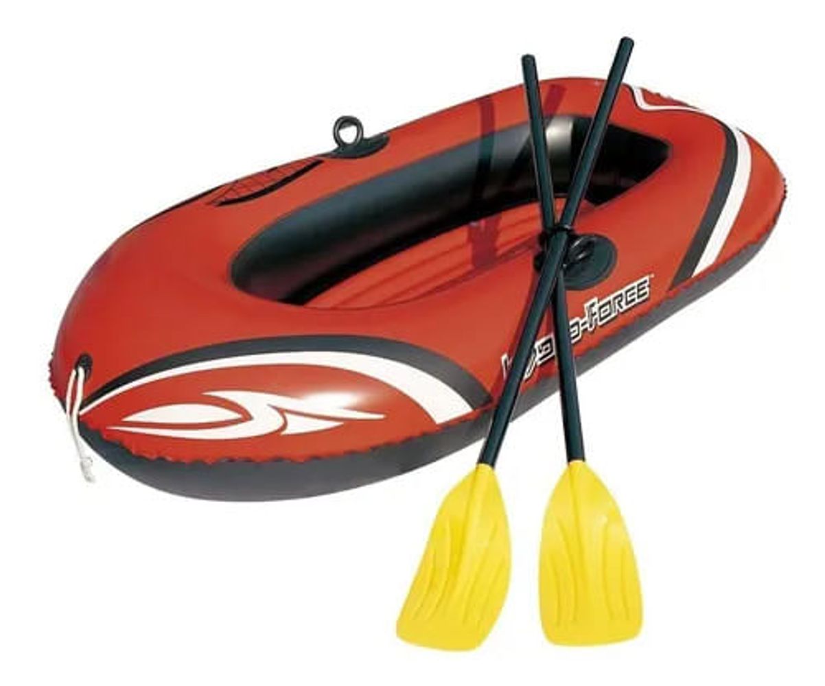 Set Balsa Hydro Force Inflable Bestway 100 Kg 1/2 Personas