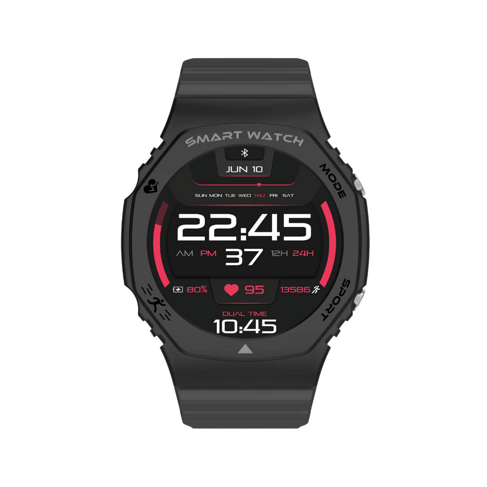 Smartwatch reloj inteligente RV Hipsi Negro