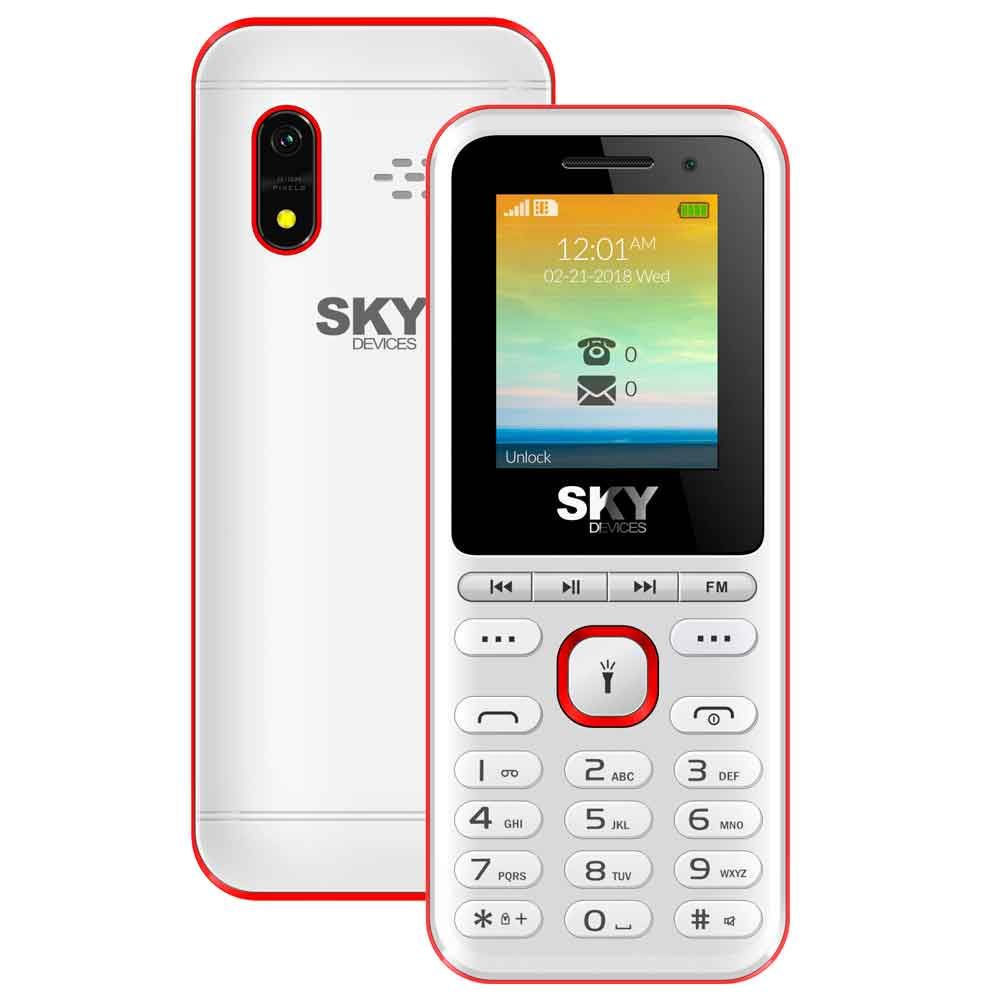 Celular Libre Sky Music Blanco