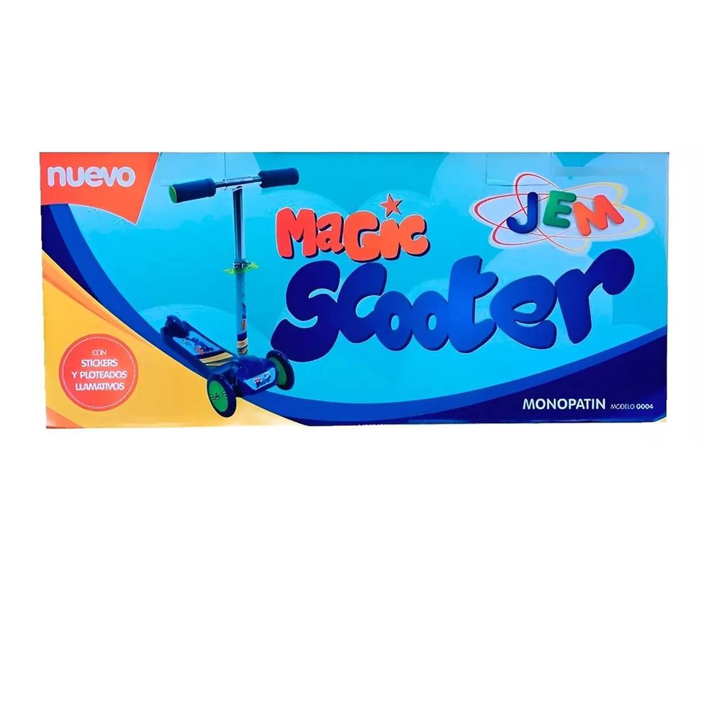 Magic Scooter 3 Ruedas Azul