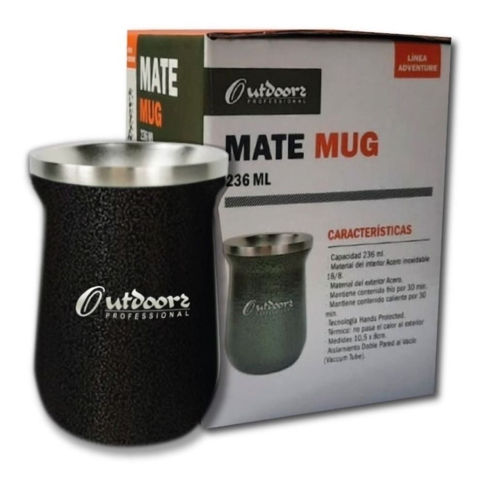 Mate Outdoors Professional Acero Inoxidable Termico 236ml