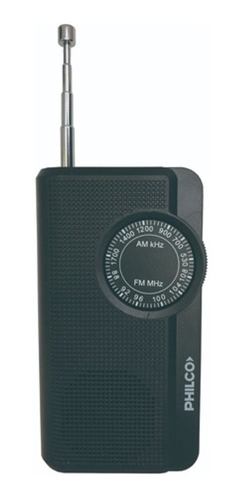 Radio Portátil De Bolsillo Philco Prc38 Dial Fm Am Parlante