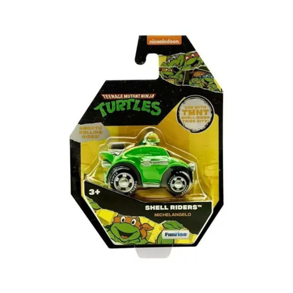 Tortugas Ninja Shell Riders Mini Autos X1 Michelangelo
