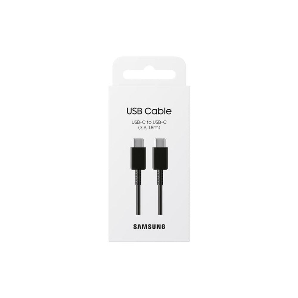 Samsung Data Cable C to C- 3A 1.8M MAX 3A BLACK