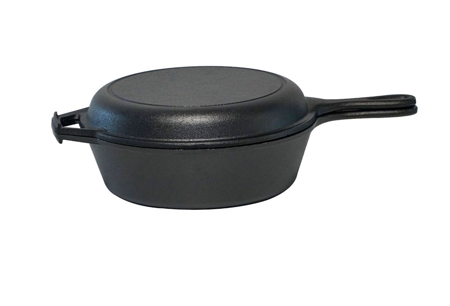 Olla sartén 2 en 1 de hierro 26 cm Doble