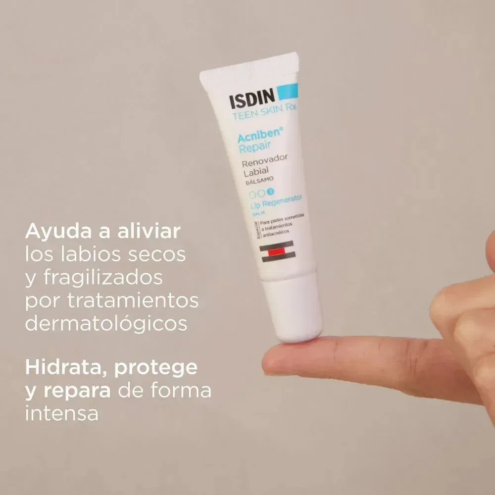 Isdin Acniben Teen Skin Reparador De Labios X 10ml