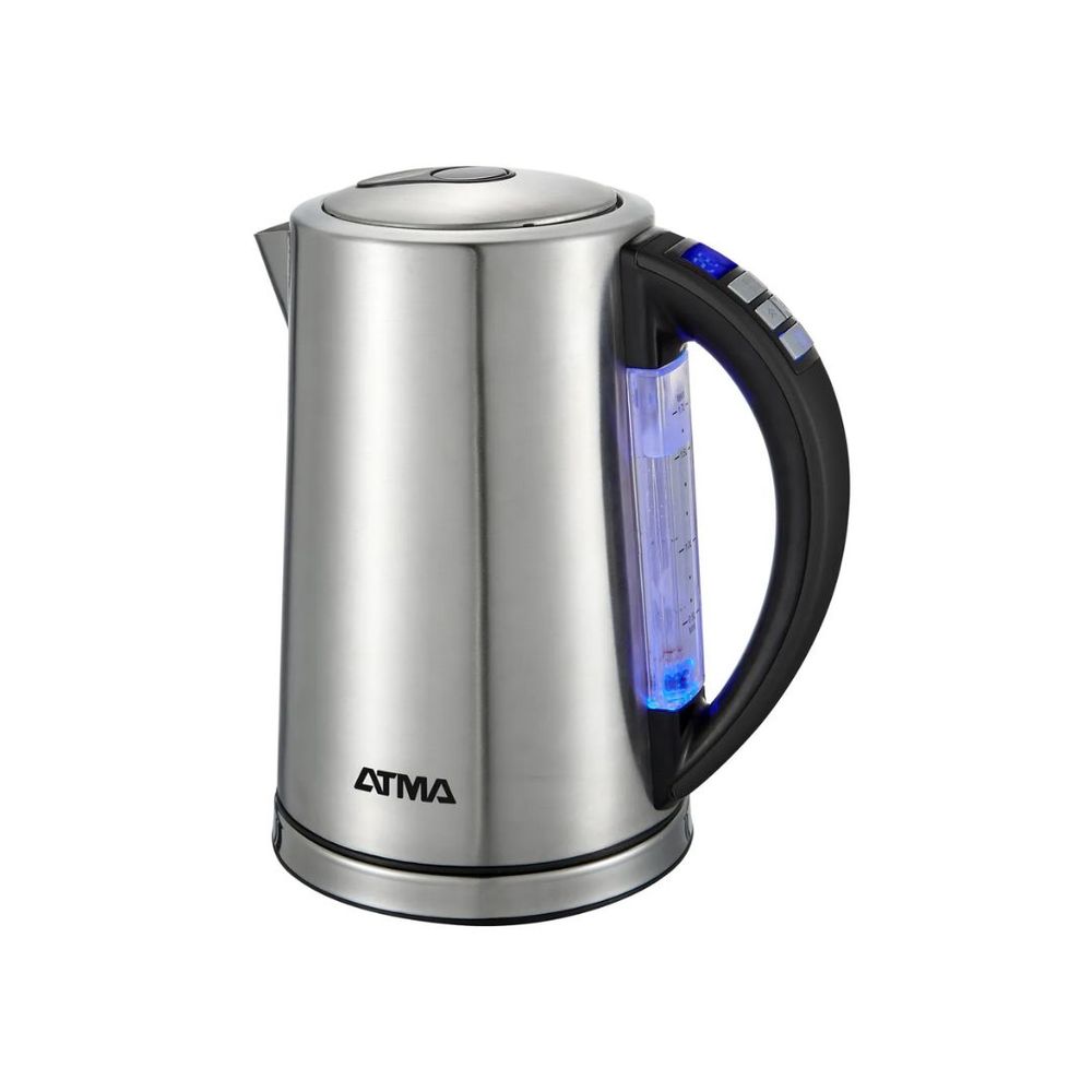 Pava Eléctrica Atma Digital Acero Inoxidablel 1.7 Litros 2200 W Gris