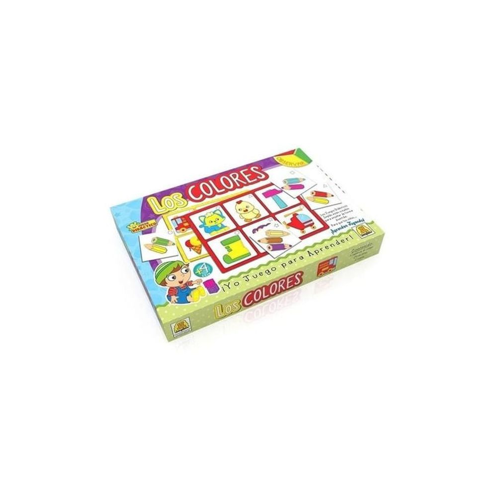 Juego De Mesa Los Colores 319 Implas