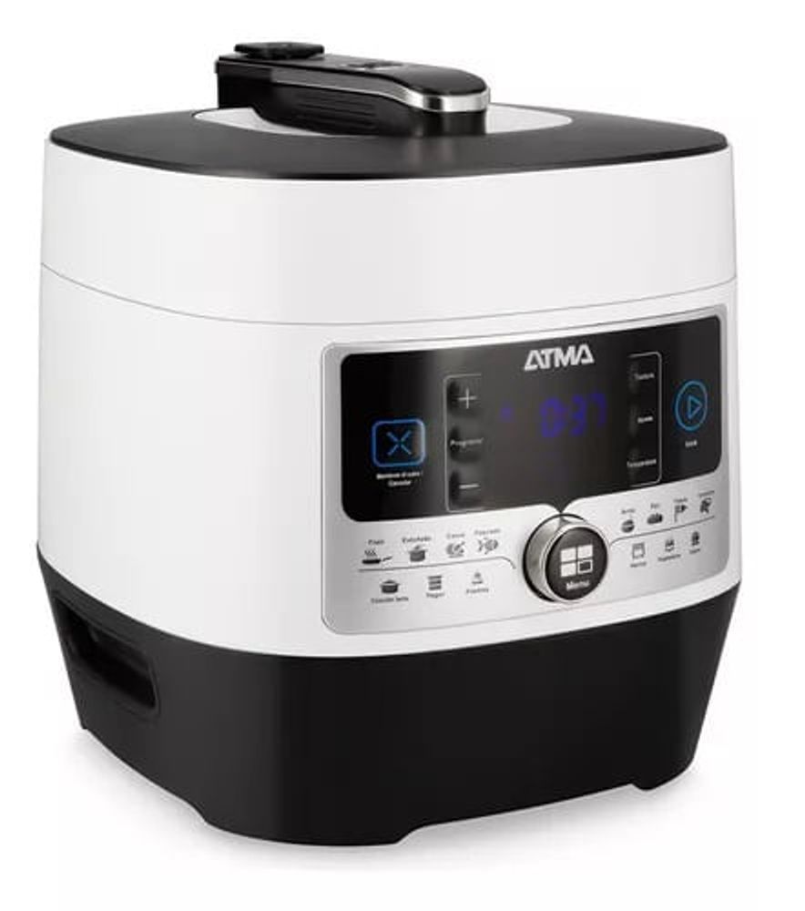 Olla A Presion Digital 6lts Atma Opat22 Multifuncion 14 Prog