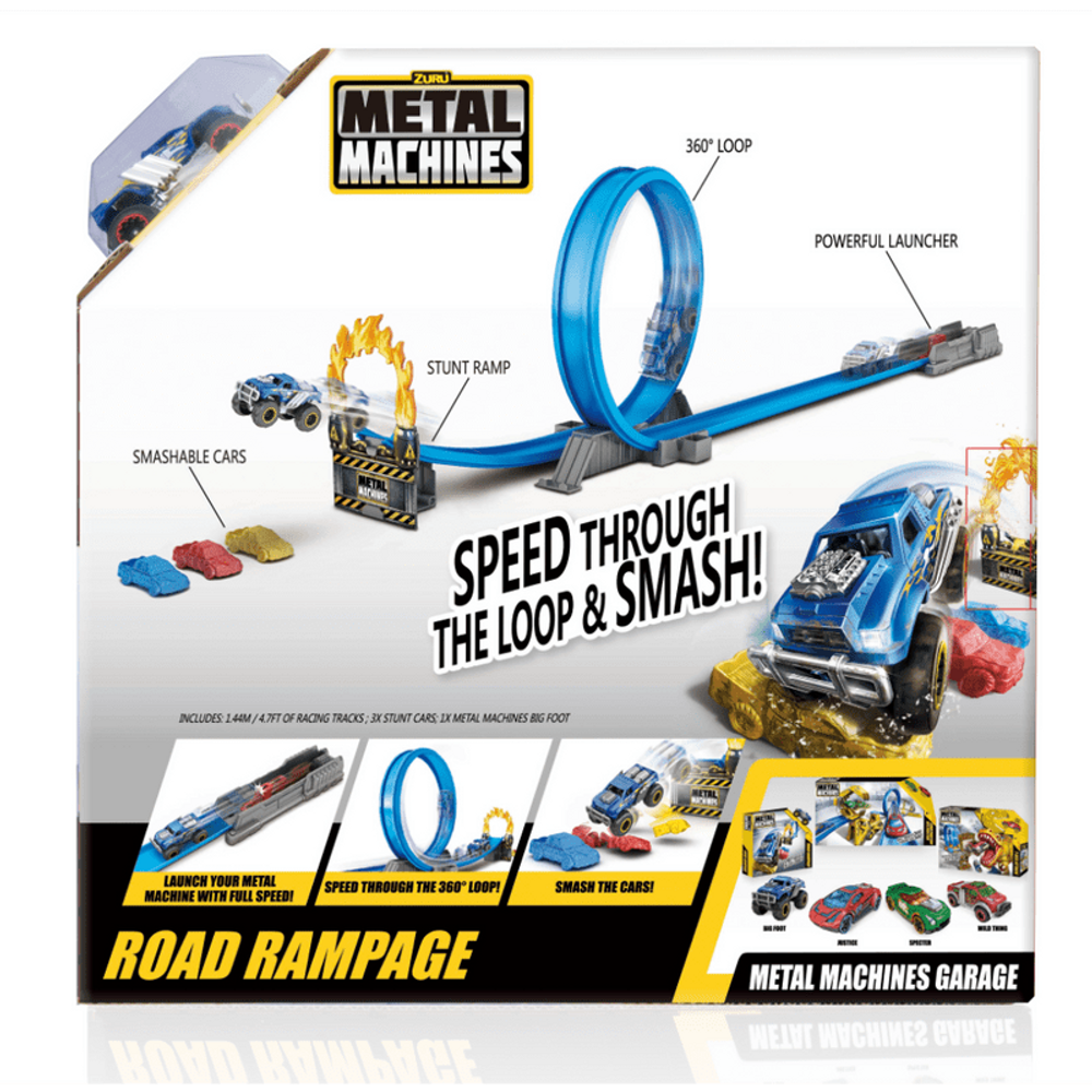 Metal Machines Road Rampage Medidas 30 x 30 x 6 cm