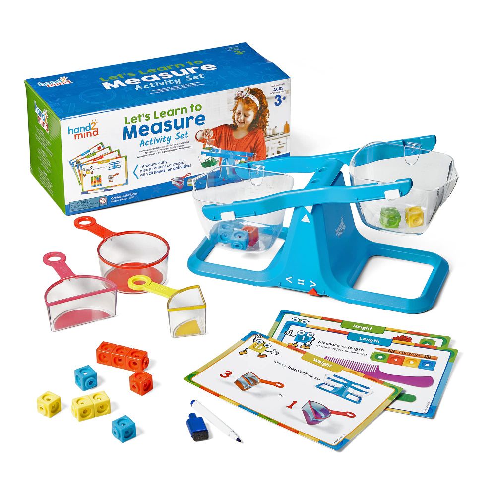 hand2mind Lets Learn to Measure - Juego de