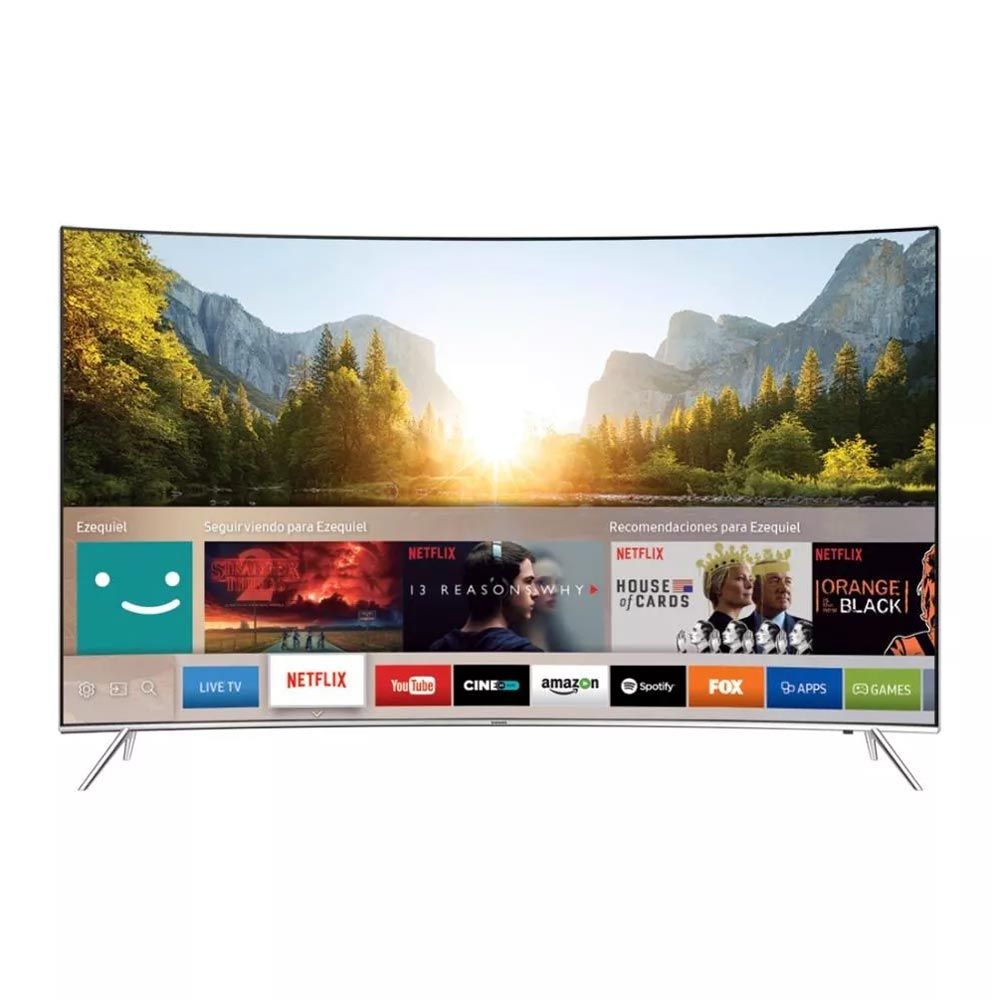 Smart TV Curvo UHD 4K Samsung 55" UN55MU7500