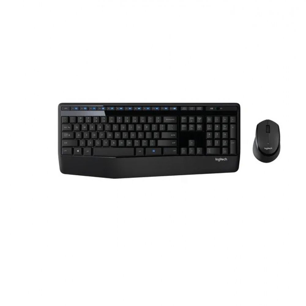 Tec Mouse Logitech Mk345 Eng Black ( I )