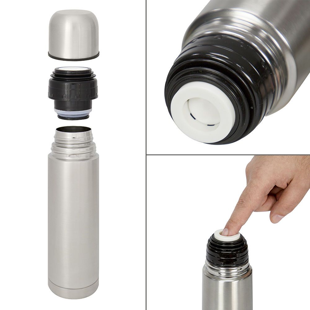 Termo Bala Acero Inox 500ml Doble Capa Térmica 1/2 L