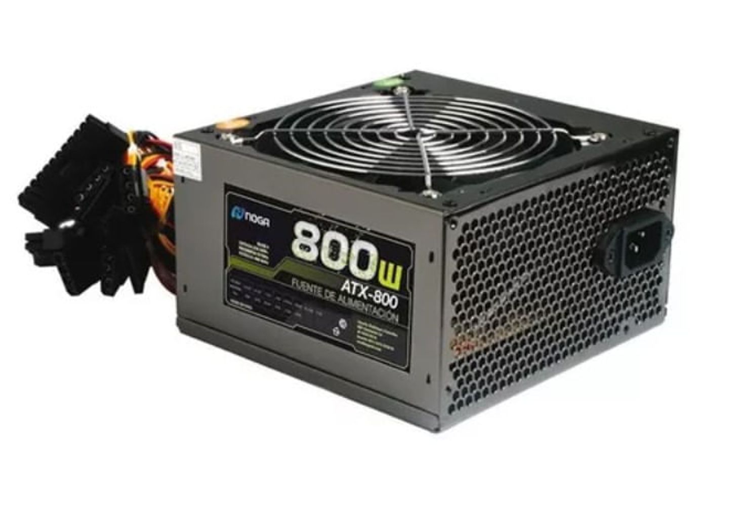 Fuente De Alimentacion Pc Gamer Noga 800w Nb Atx 120mm