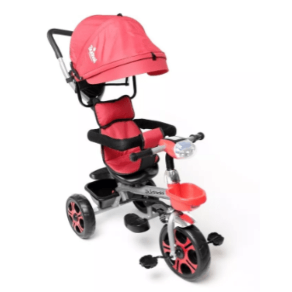 Triciclo Infantil Bebe Reversible Direccional 360 Bipokids Tr9008 Rojo