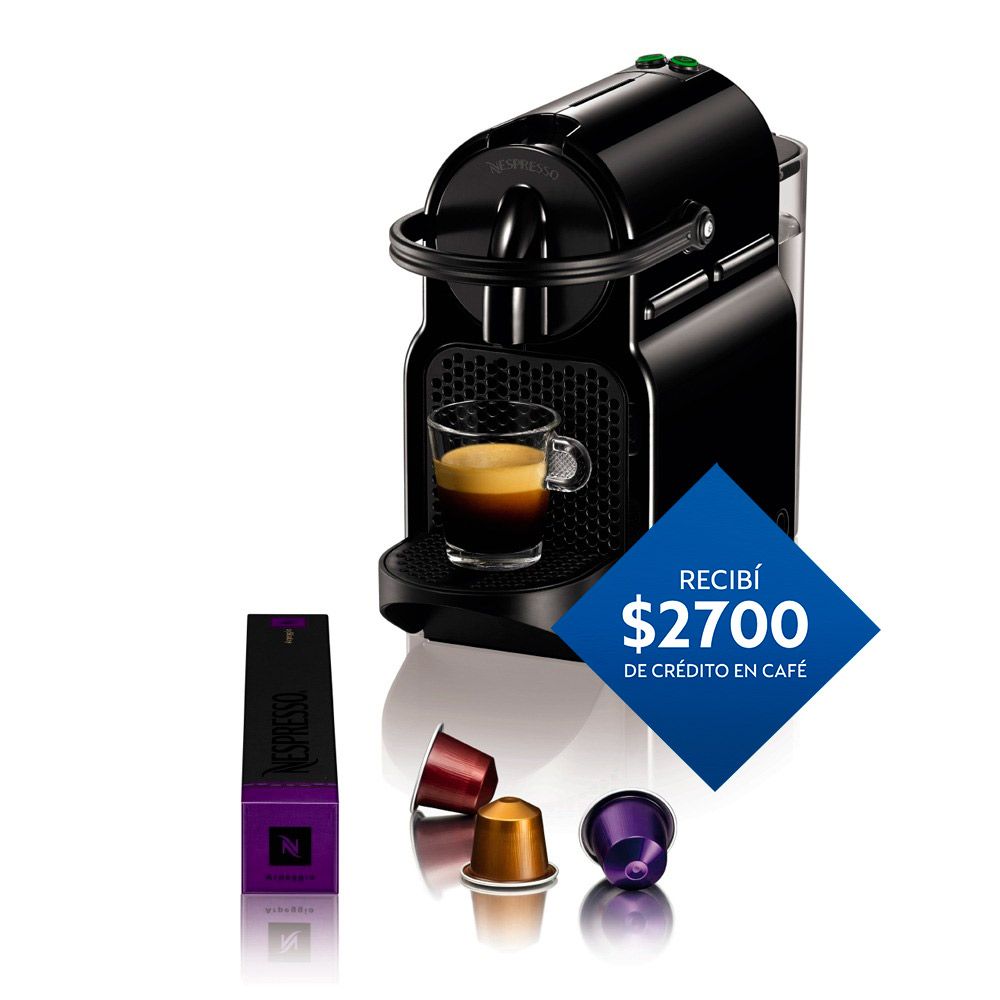 Cafetera Nespresso Inissia Black