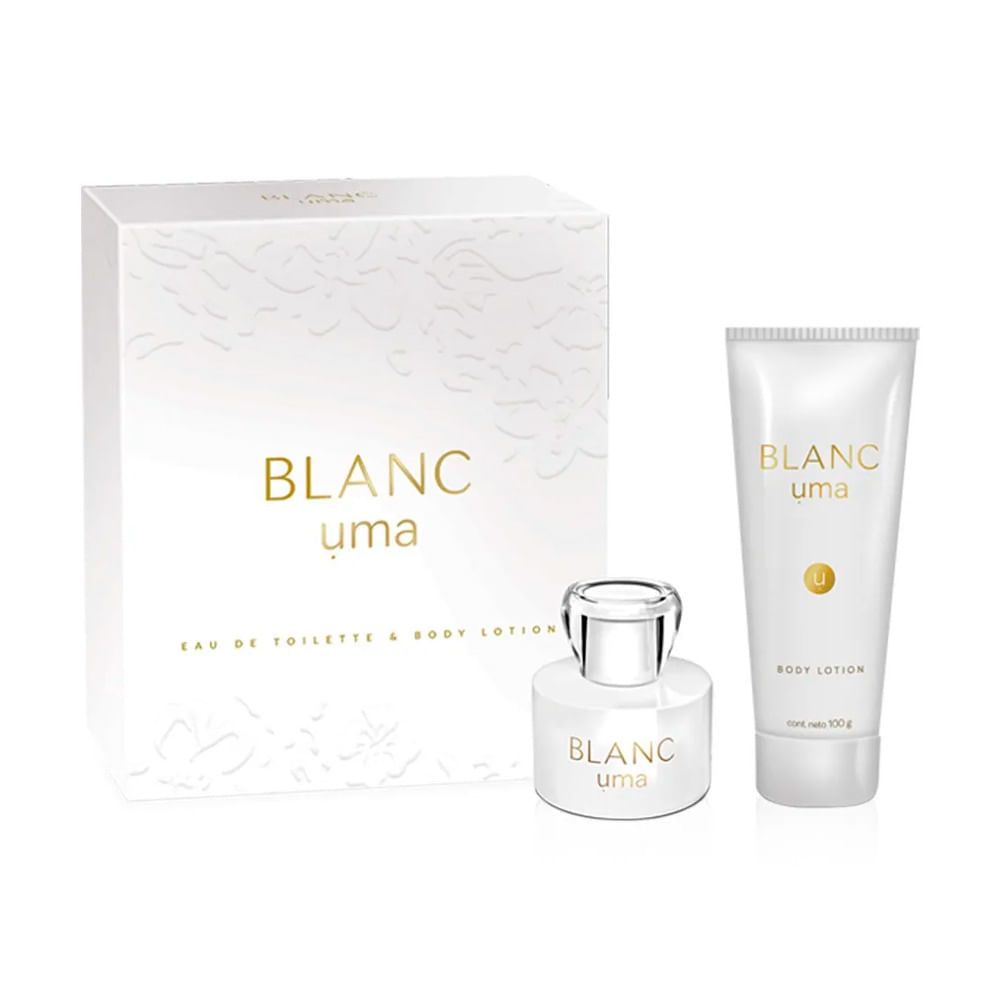 Perfume Uma Blanc Eau de Toillette 50ml + Body Lotion