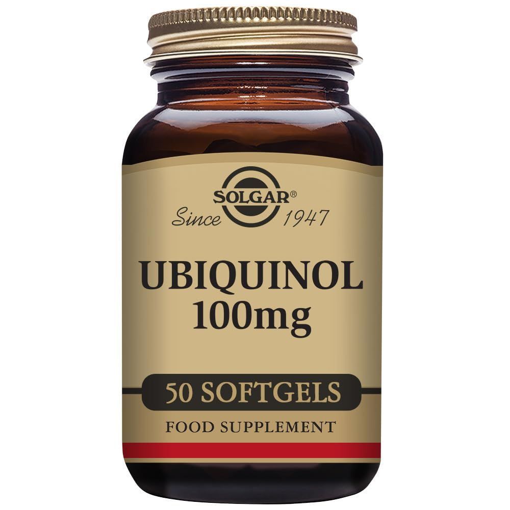 Suplemento Solgar Ubiquinol 100 mg 50 cápsulas blandas Advanced Antio