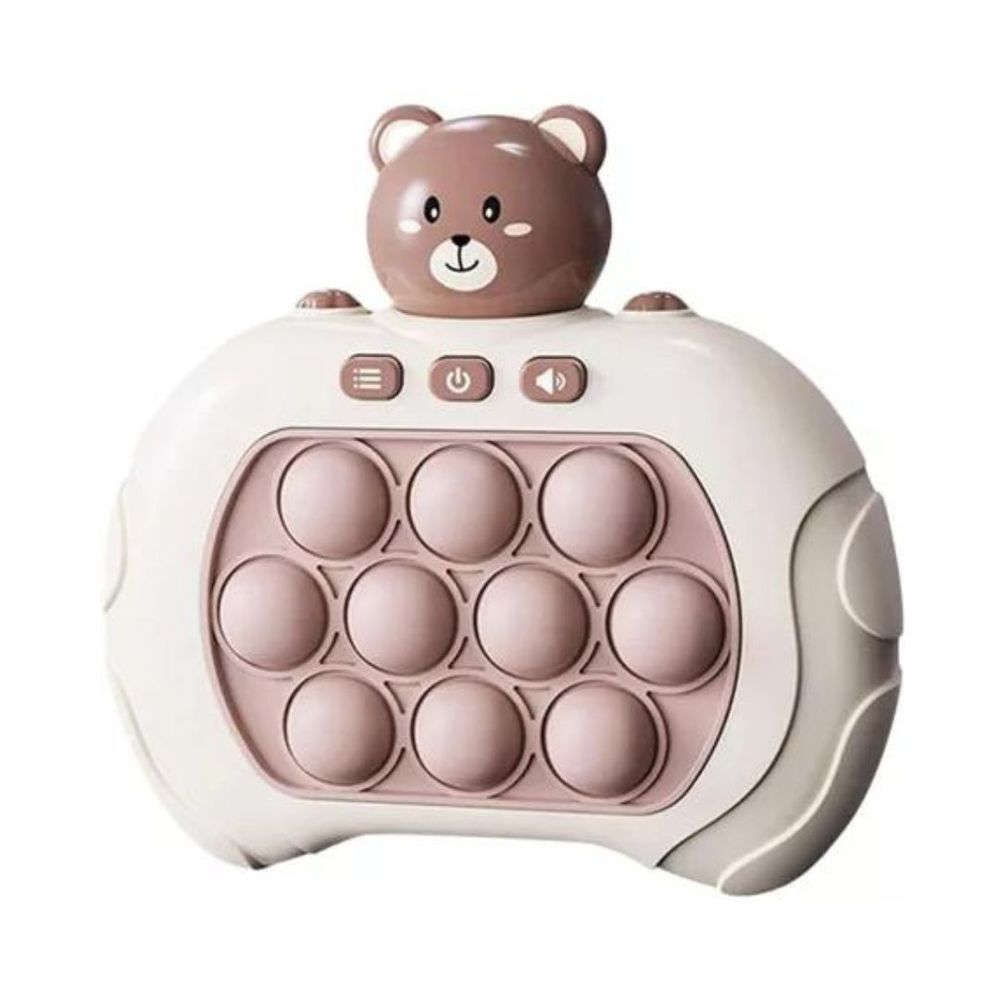 Consola Pop It Oso Marron Juego Sensorial