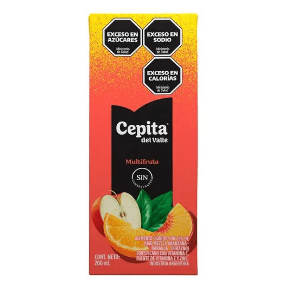 Jugo Cepita del Valle Multifruta 200ml x48