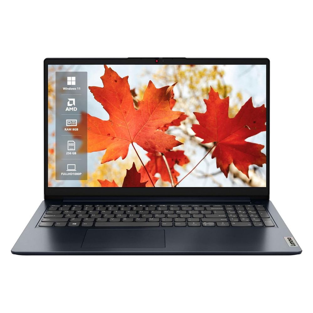 Notebook Lenovo 1 R5-7520U 8GB 256SSD W11H Azul Touchscreen 15.6" FHD