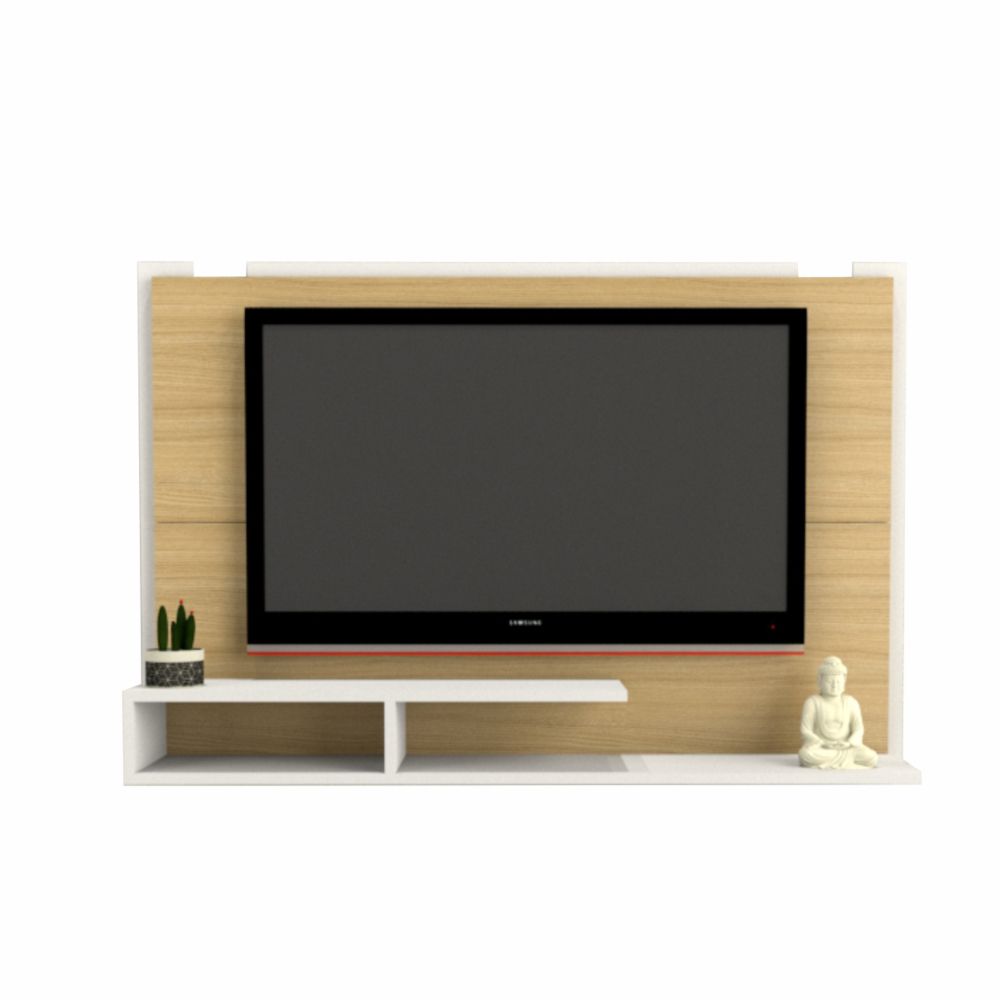 Rack Colgante Tv hasta 52´´ Olmo c/ Blanco – Art. 1041