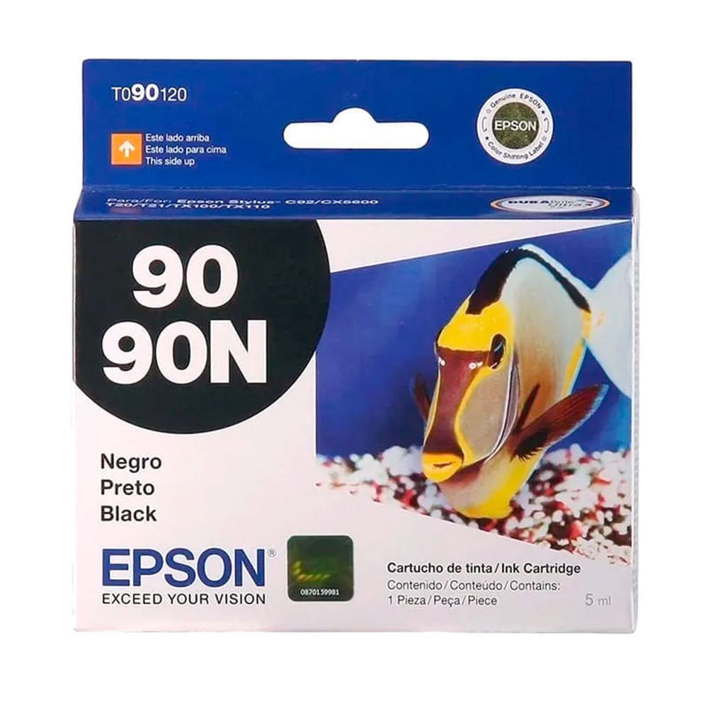 Cartucho Epson T090120-AL Negro
