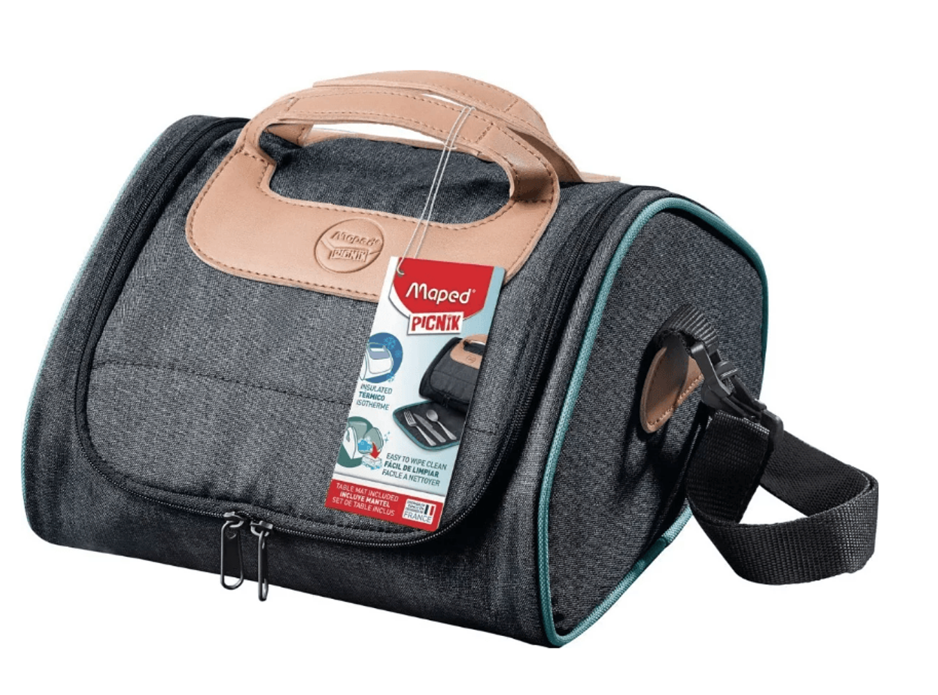 Lunchera Maped Lunch Bag Concept Adulto Gris / Verde