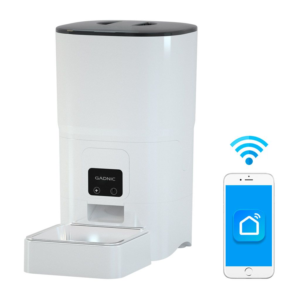 Comedero Automatico Wifi Gadnic PW1 Para Animales