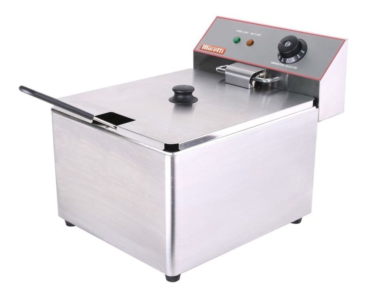 Freidora Eléctrica Moretti Fryer 8 2600 Watts 8 L Industrial