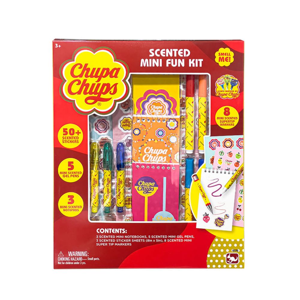 Chupa Chups - Set Mini Stationery Perfumados