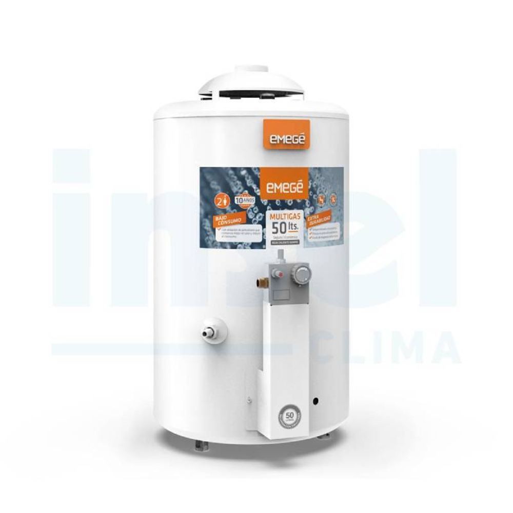 Termotanque Emege Mg-50 - 50 Lts Piecolgar C Sup Mg