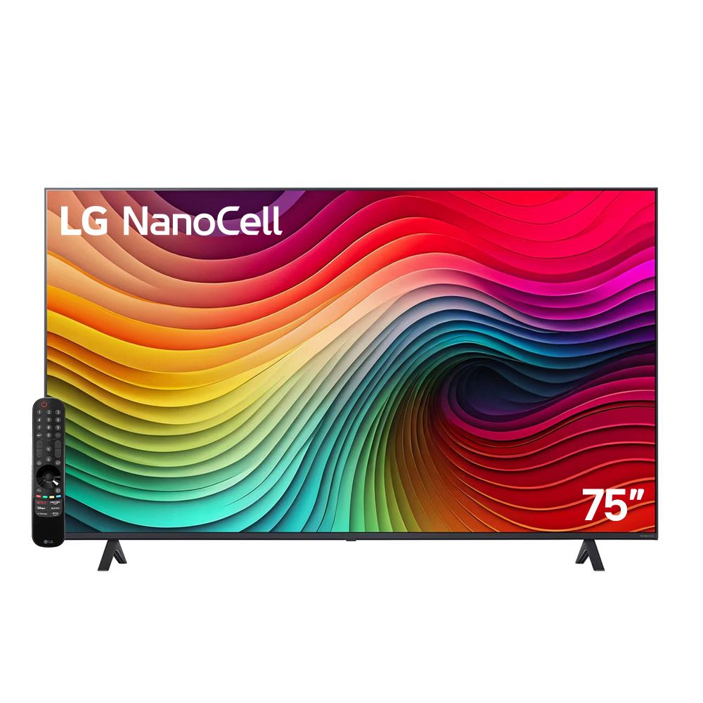 Smart TV LG 75” 4K Nano Cell 75NANO80TSA