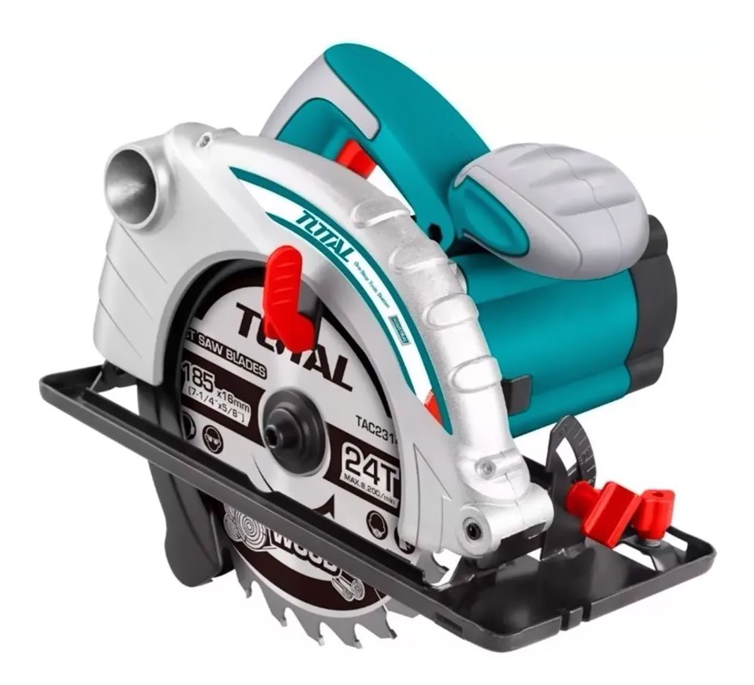 Sierra Circular Tronzadora Total 1400w Disco 7 1/4'' 184mm P